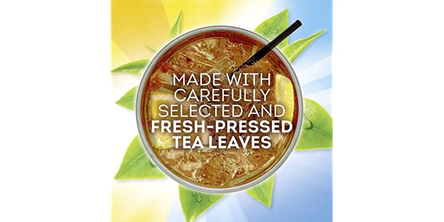 Lipton Classic Unsweetened Iced Tea & Sugar Packets