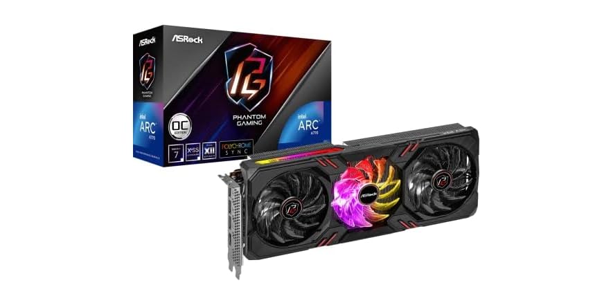 ASRock Intel Arc A770 Graphics Phantom Gaming Card