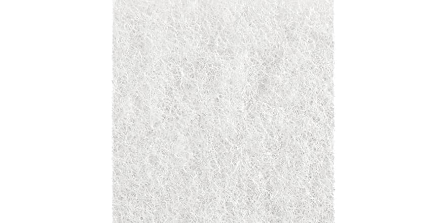 AmazonCommercial White Utility Pad, 4.5"
