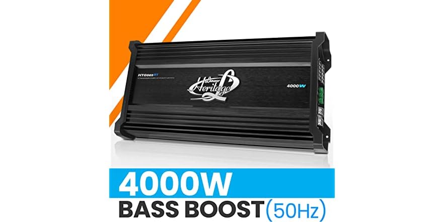 Lanzar 6-Channel Mosfet Amplifier Wireless Bluetooth Audio Interface