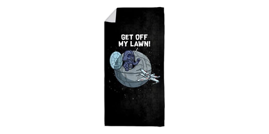 Old Man Vader Beach Towel
