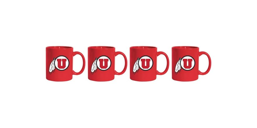 NCAA Coffee Mug 4-Pack