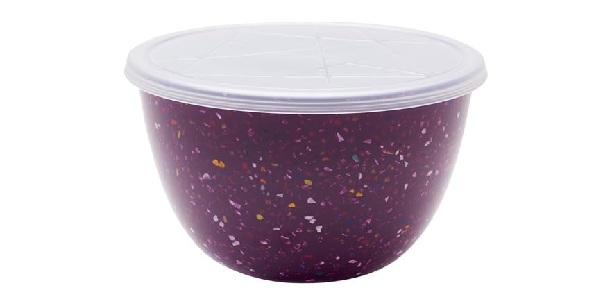 Zak Designs Confetti Grape 2 qt Serve Bowl