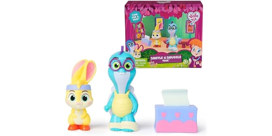 Vida the Vet, Sniffle & Snuggle Pack Action Figures