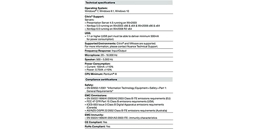 Nuance 0POWM2N-004 PowerMic II Speech