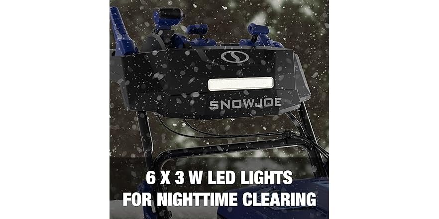 Snow Joe 24in 96V MAX IONMAX Snow Blower Kit