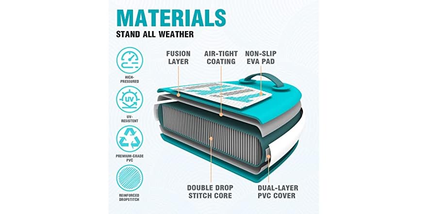 FunWater Inflatable Ultra-Light SUP