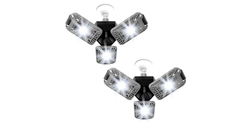 Bell + Howell TriBurst Garage Light 2pk