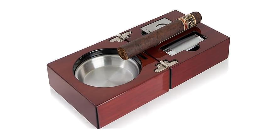 Mantello Cigar Ashtray Gift Set