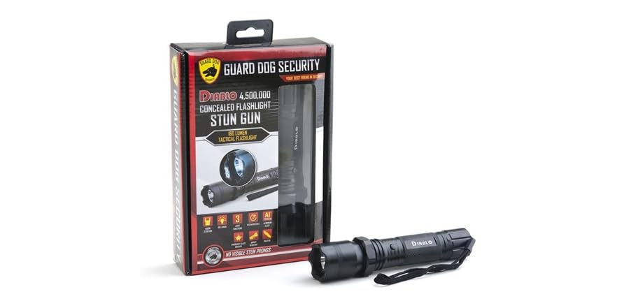 Guard Dog Diablo Flashlight Stun Gun