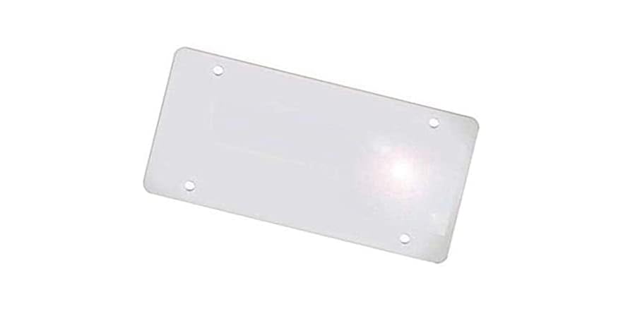 License Plate Invisible Cover Protector