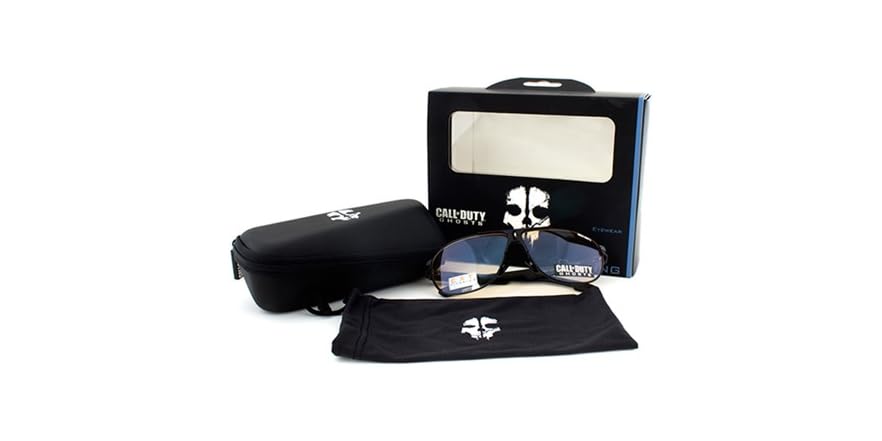 Call of Duty Ghosts Black Rectangular Sunglasses