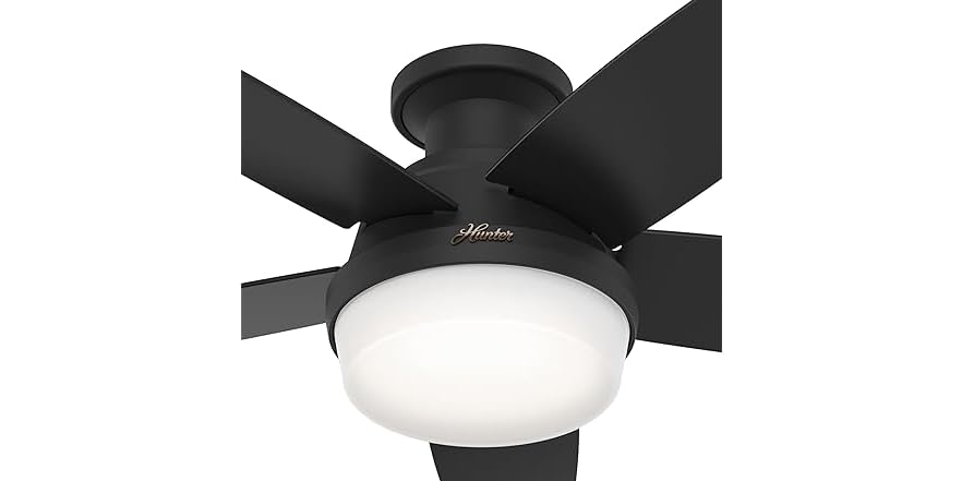 48" Hunter Fan CC52590-A w/ Light Kit and Remote