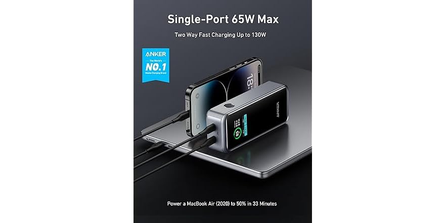 (NEW) ANKER Prime 12,000mAh 130W Powerbank (Open Box)
