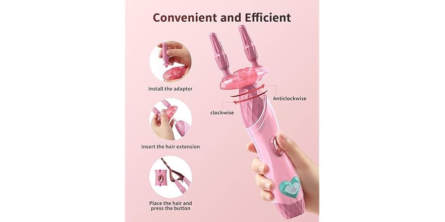 Girls Hair Twist & Bead Maker Toy 2 Pack