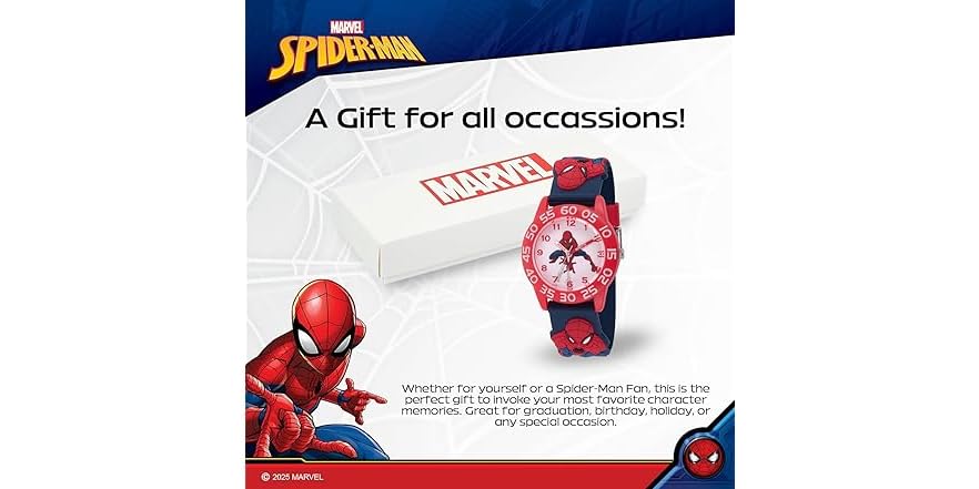 MARVEL Spiderman Watch for Kids