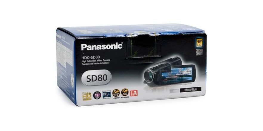 Panasonic 1080p HD Camcorder with 34x Optical Zoom