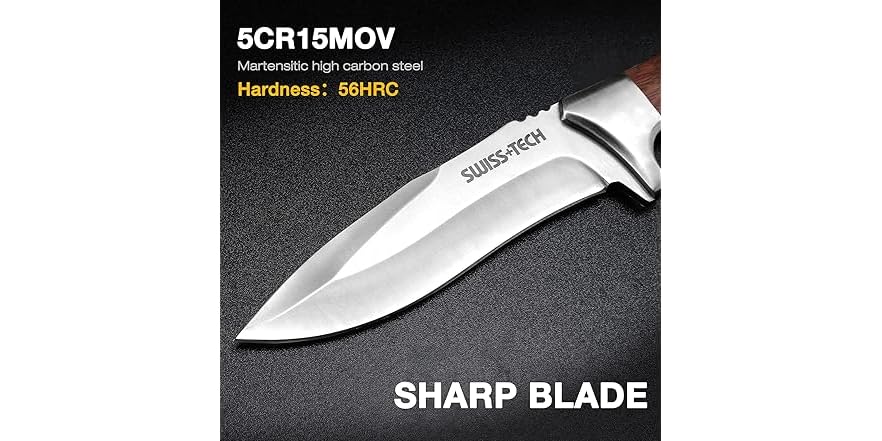 Swiss+Tech Fixed Blade Knife