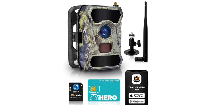 Creative XP Cellular Trail Camera 4G Camo