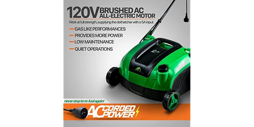 ApolloSmart 2 in 1 Walk Behind Scarifier