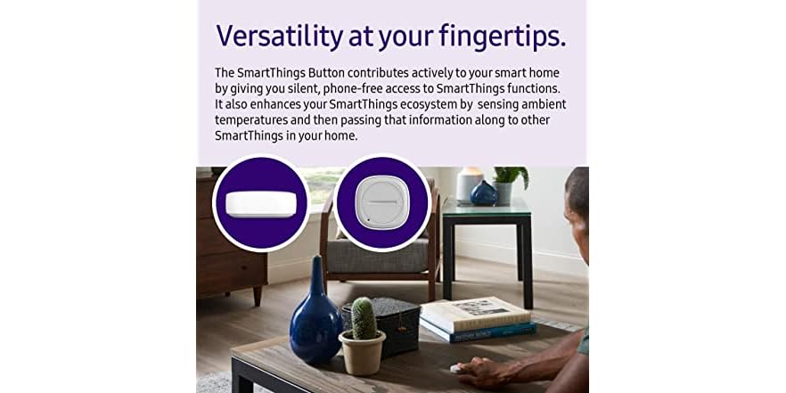 Samsung SmartThings Remote Button, White