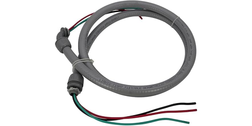 Electrical AC Whip Assembly -3/4"