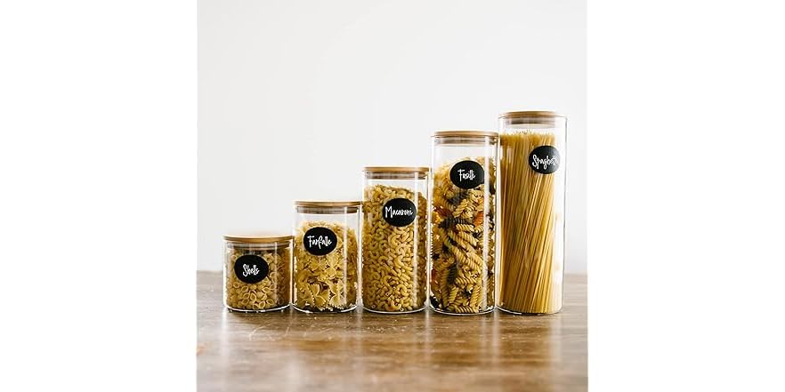 Savvy & Sorted Chalkboard Labels for Organizing