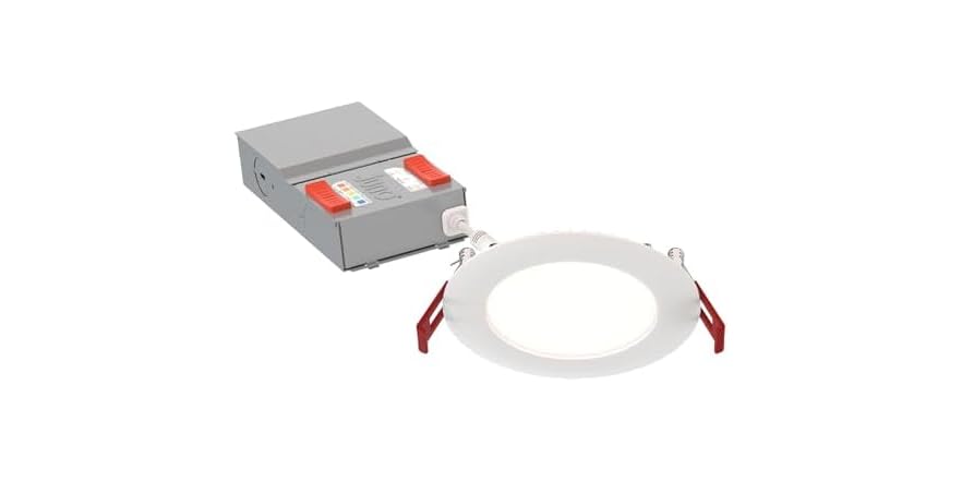 Juno WF4 Round Baffle LED Downlight
