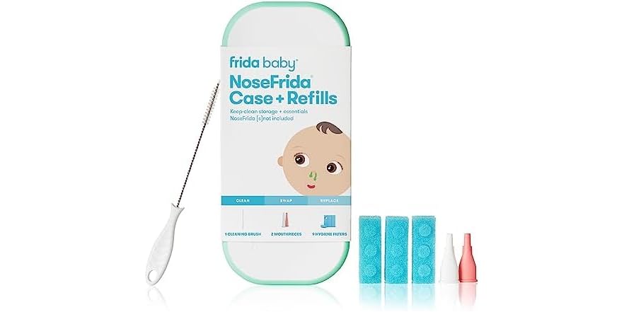 Frida Baby NoseFrida Case + Refills Accessories Kit
