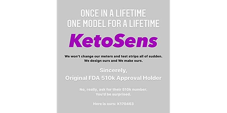 KetoSens Blood Ketone Test Strips