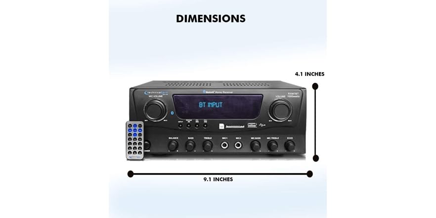 Technical Pro Bluetooth Audio Receiver 1000W