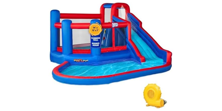 Sunny & Fun Big Time Bounce-A-Round Inflatable