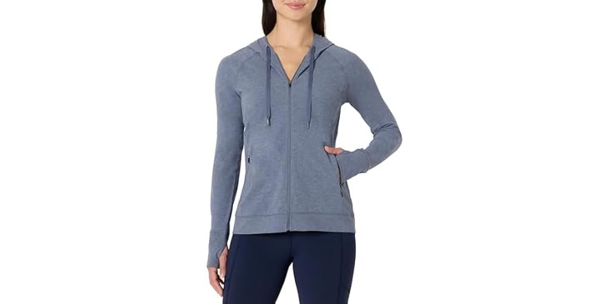 Amazon Essentials Womens Workout Zip-Up