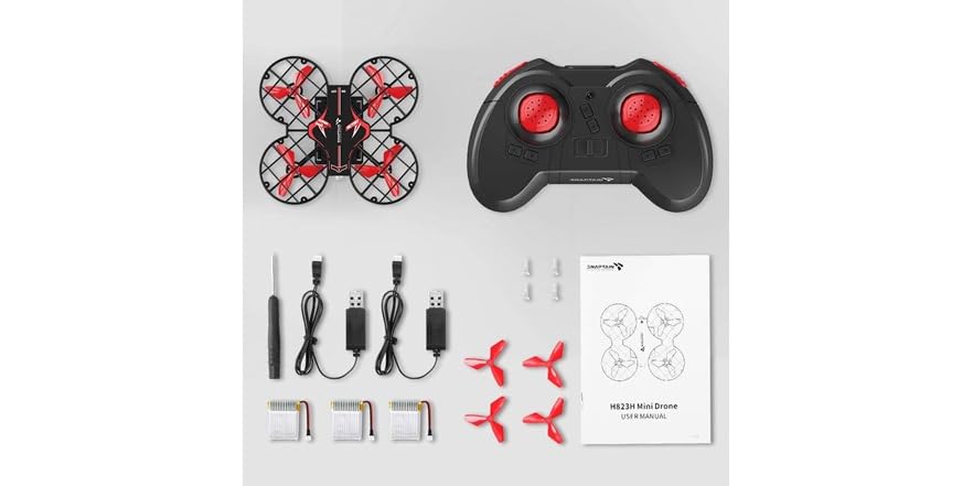 SNAPTAIN H823H Mini Drone w/ 3 Batteries
