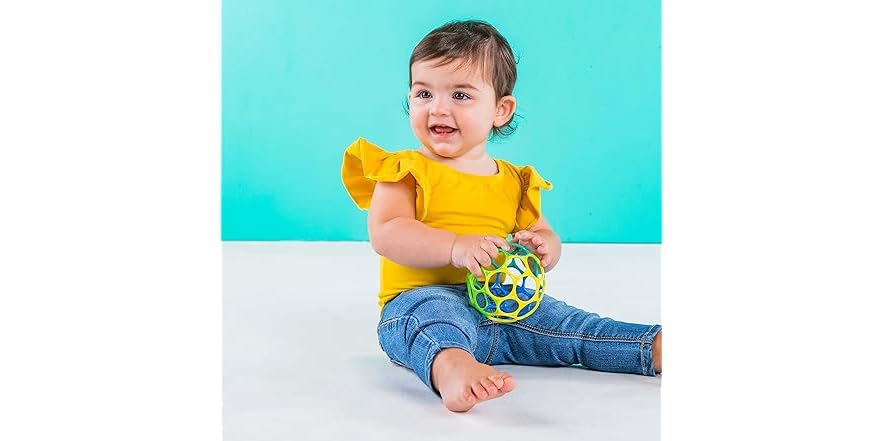 Bright Starts Oball Easy Grasp Infant Toy