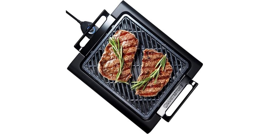 Granitestone Indoor Electric Smoke-Less Grill