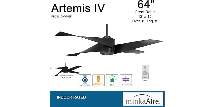 Artemis IV 64" Ceiling Fan