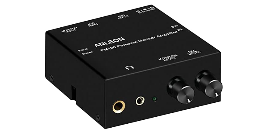 ANLEON Personal In-Ear Monitor Amplifier