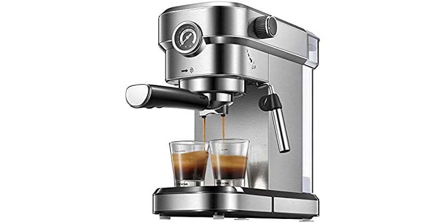 Espresso Machine, 15Bar Compact