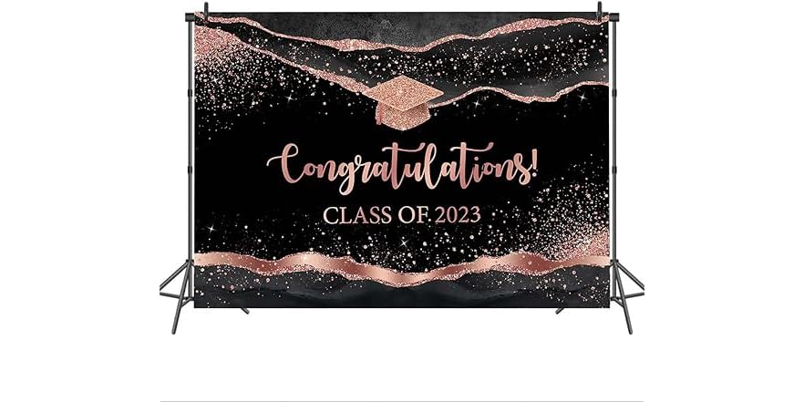 Mocsicka Graduation Backdrop
