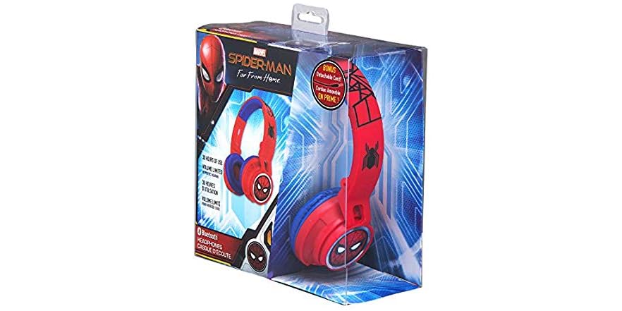 Kids Bluetooth Spiderman Headphones