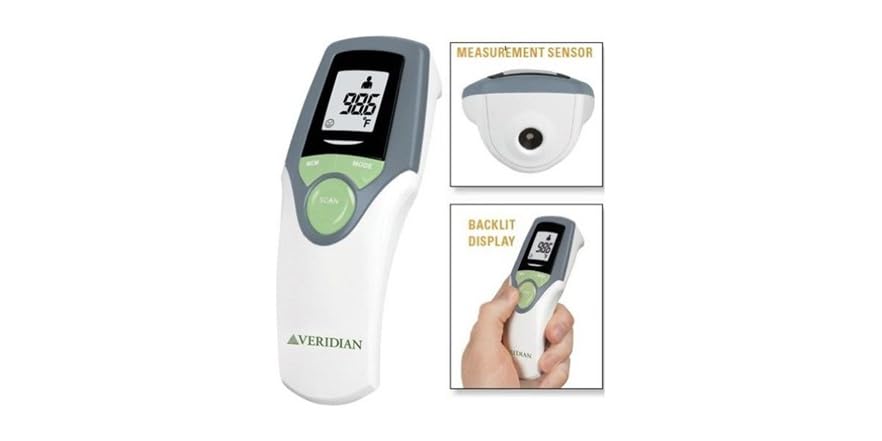 Touch-Free Infrared Forehead Thermometer