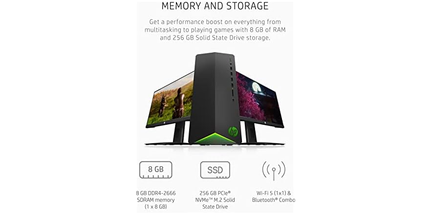 HP Pavilion Gaming TG01-1120 Desktop (Open Box)