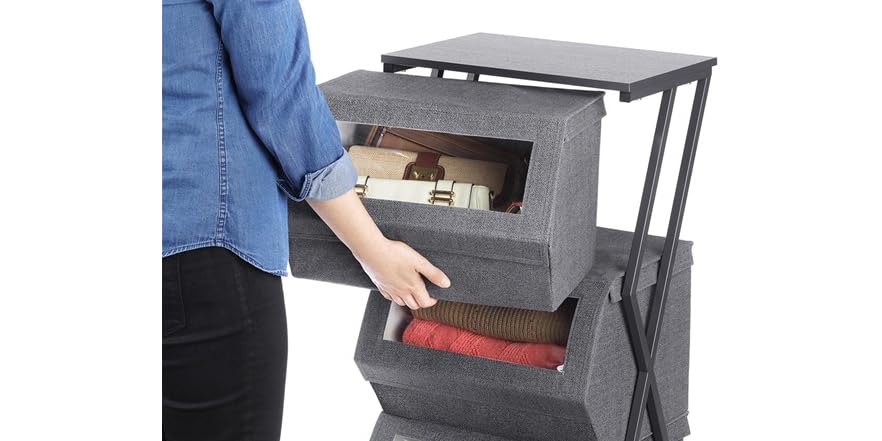 Whitmor Stackable Window Box Cart
