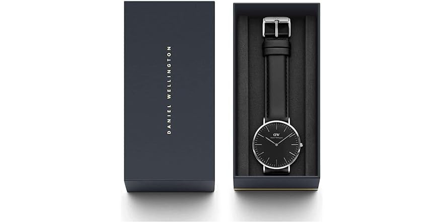 DW Silver/Black Sheffield Watch