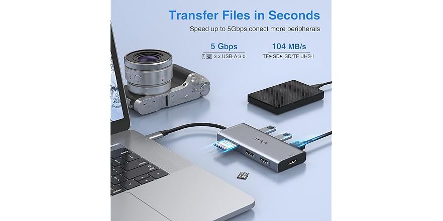 Docking Station VVB USB C Adapter