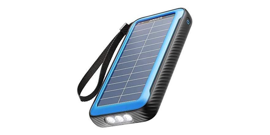 Anker B08BYL3G9J Anker PowerCore Solar 20000, 18W USB (Open Box)
