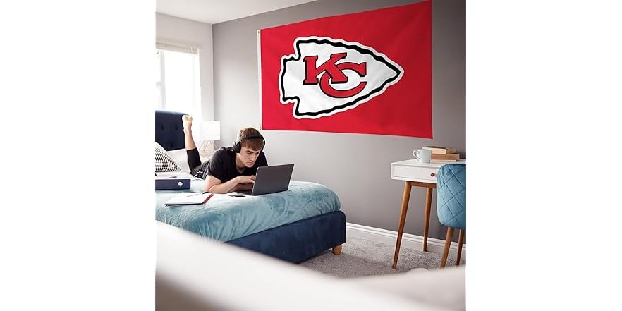 KANSAS CITY CHIEFS 3x5 Banner Flag