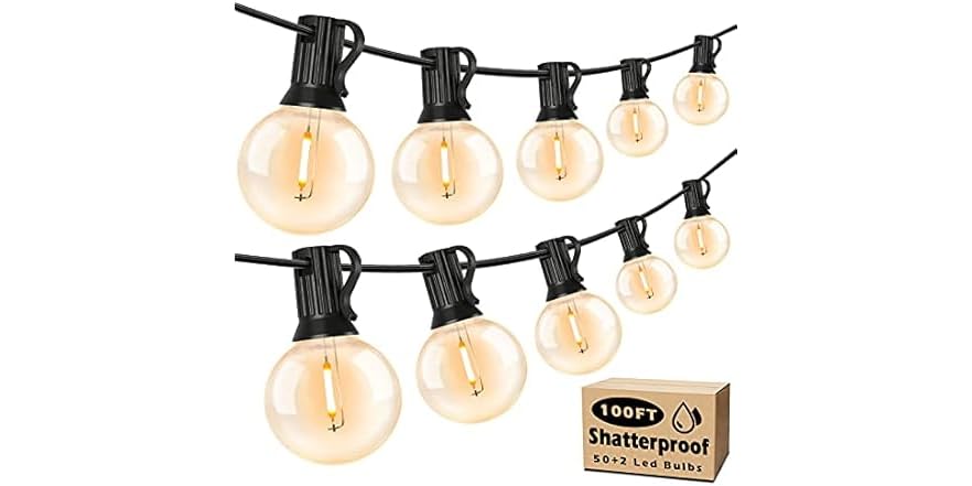 Brightever G40 LED Outdoor String Lights