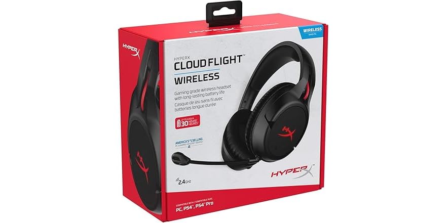 HyperX Cloud Flight - Wireless Gaming Headset (Open Box)